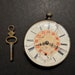 RUNS Cylindre Echappement Aiguilles Pocket Watch W Key 6 RUBIS At ...