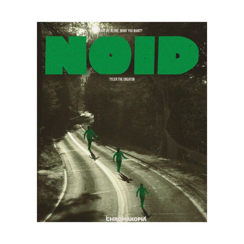 Tyler the Creator NOID Poster, Chromakopia Album Poster, Tyler the ...