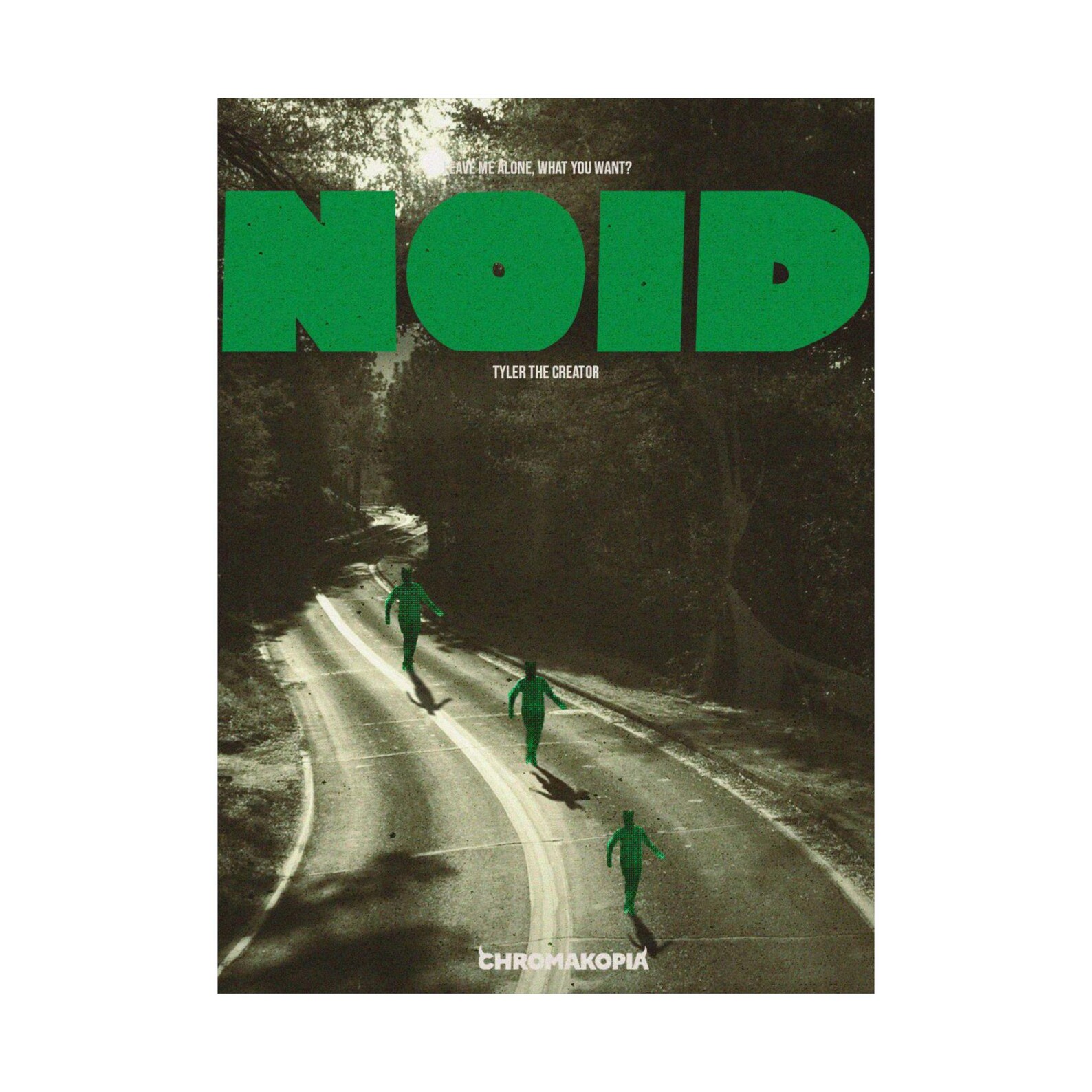 Tyler the Creator NOID Poster, Chromakopia Album Poster, Tyler the ...