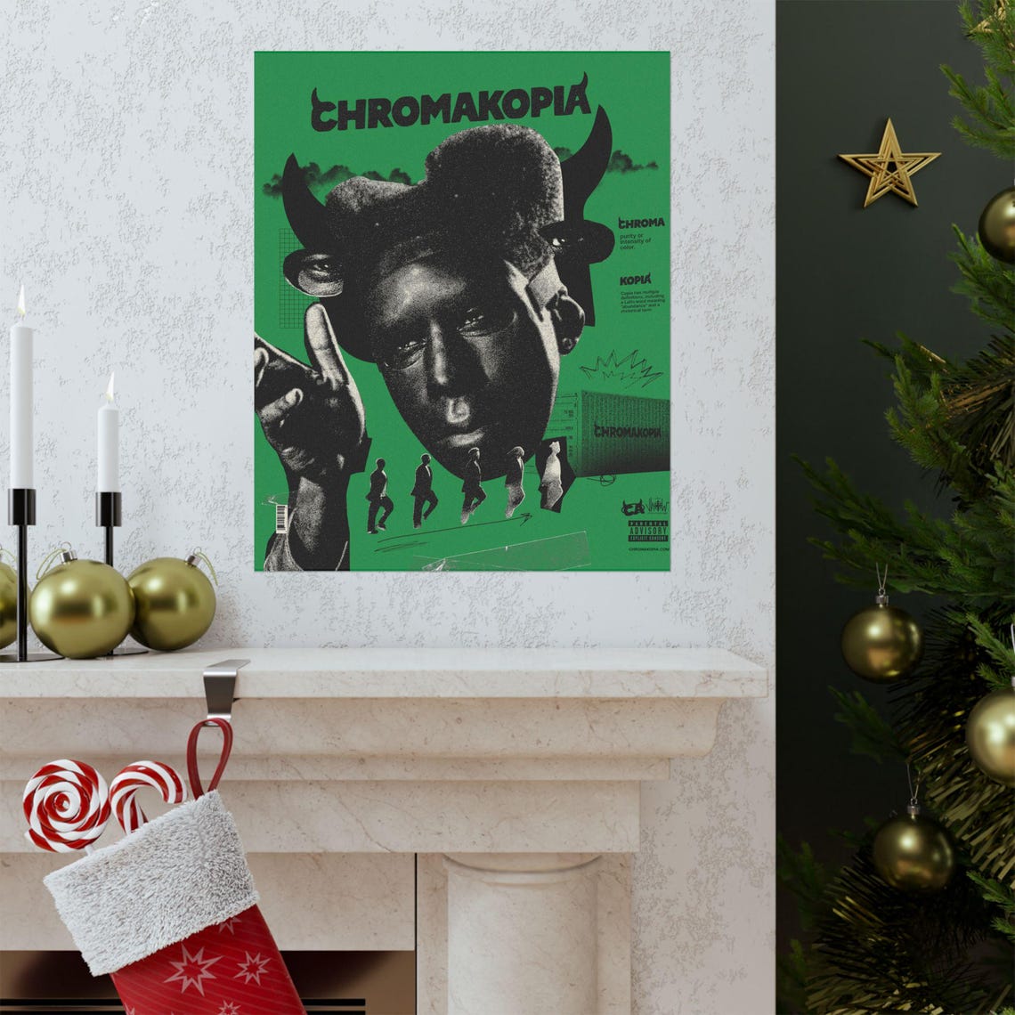 Tyler the Creator Poster, Chromakopia Album Poster, Tyler the Creator ...