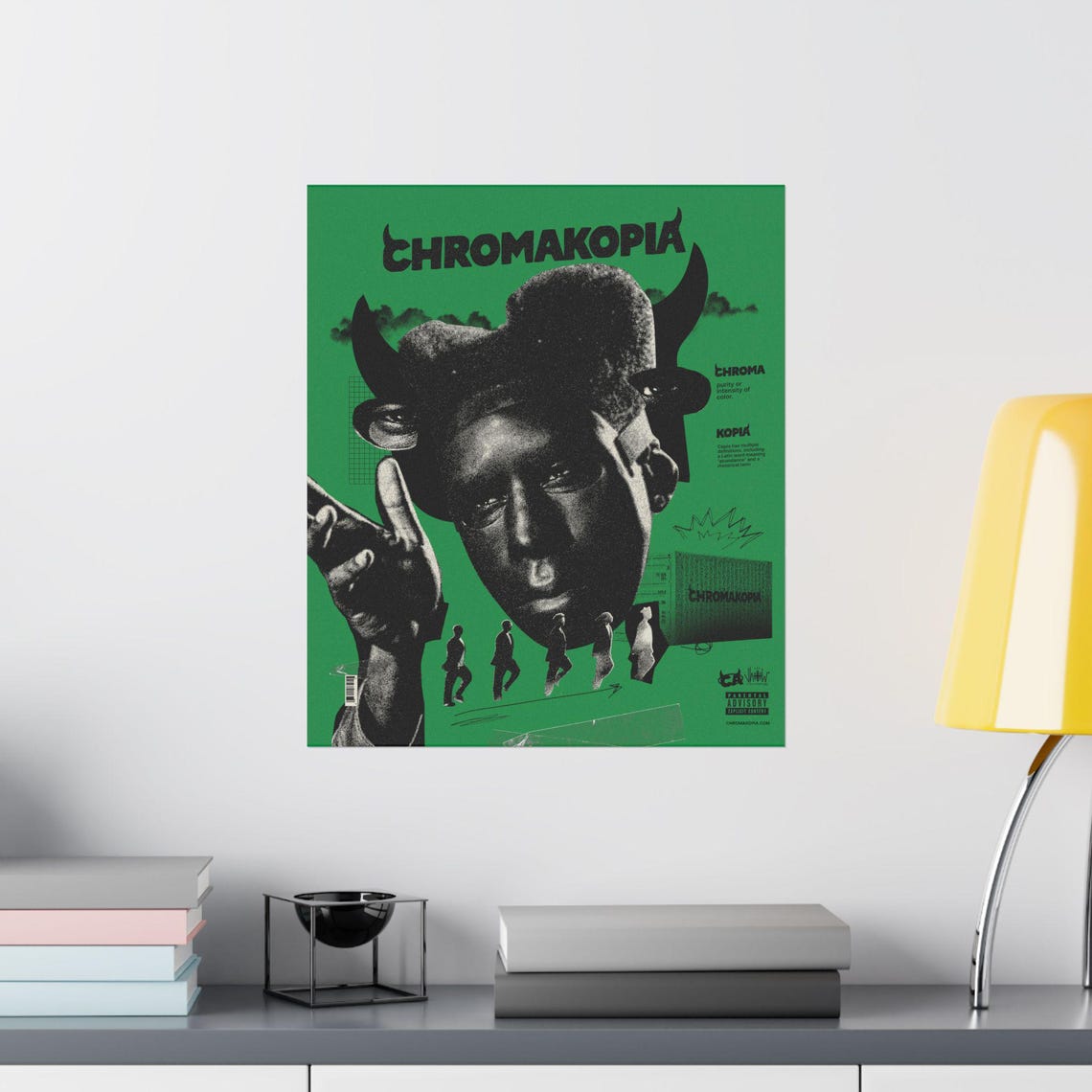 Tyler the Creator Poster, Chromakopia Album Poster, Tyler the Creator ...