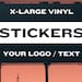 Customizable Trucking Decal / Personalized Weatherproof Stickers / Your ...