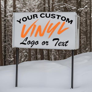 Create Your Own Vinyl Decal - Company Name or Logo - Custom Business ...