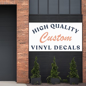 Create Your Own Vinyl Decal - Company Name or Logo - Custom Business ...