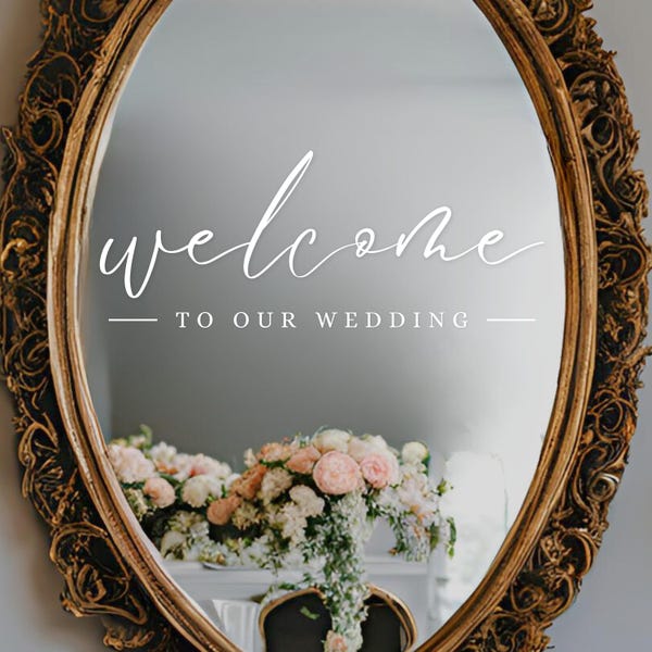 Wedding Vinyl Decals - Etsy