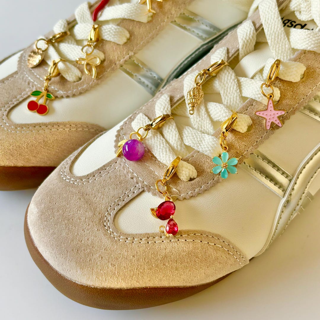 Custom Shoe Charms, Build Your Own Charms for Shoes Sneakers, Gold ...