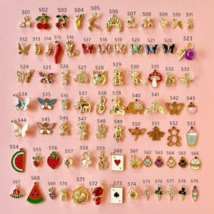 Custom Shoe Charms Chain, Build Your Own Gold Shoe Sneaker Charms ...