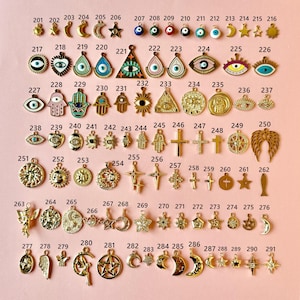 Custom Shoe Charms Chain, Build Your Own Gold Shoe Sneaker Charms ...