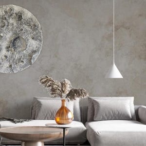 Handmade Textured Moon Art Plaster Moon - Etsy