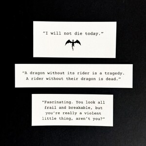 Fourth Wing Book Review Kit - Etsy