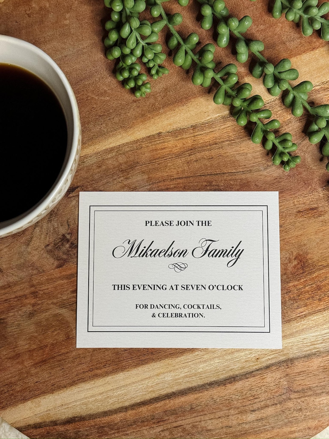 Mikaelson Family Party Invitation | the Originals - Etsy