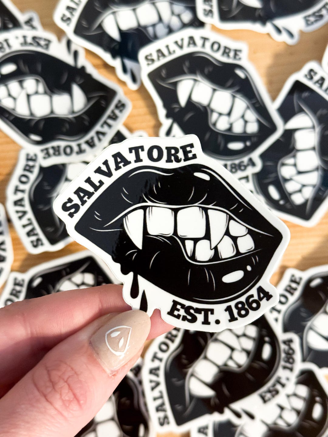 Salvatore 1864 Sticker | the Vampire Diaries - Etsy