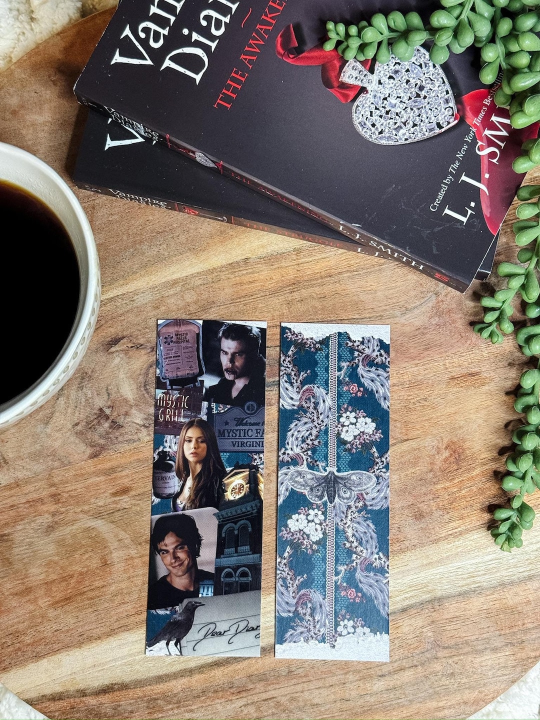 The Vampire Diaries Bookmark - Etsy