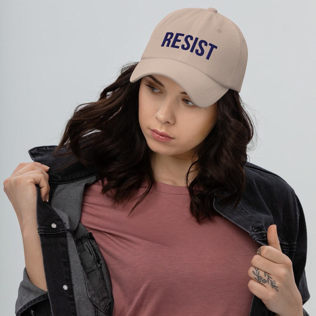 Resist Dad Hat, Cap for Protests, Rally's, Everyday Hat for Anti-maga ...
