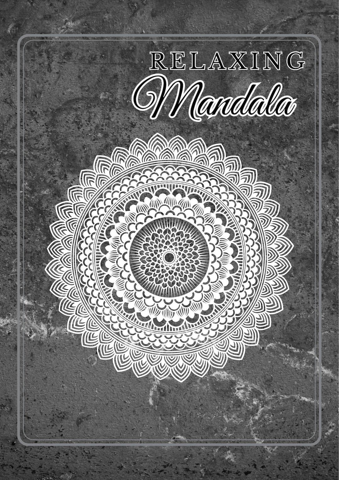 Mindful Mandala Coloring Page: Stress Relief Art Therapy (A4 PDF ...