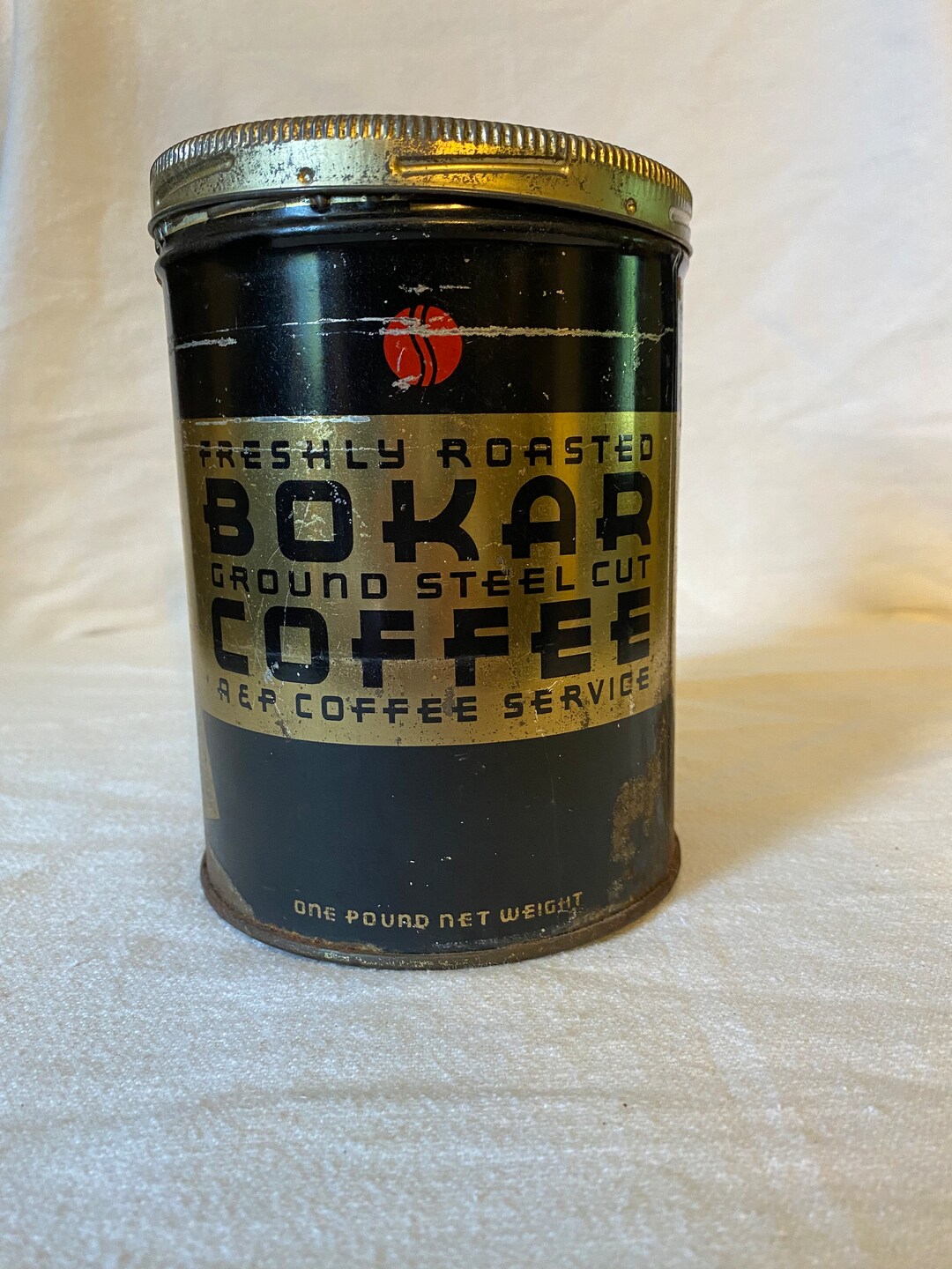 Vintage BOKAR Coffee Tin/can - Etsy