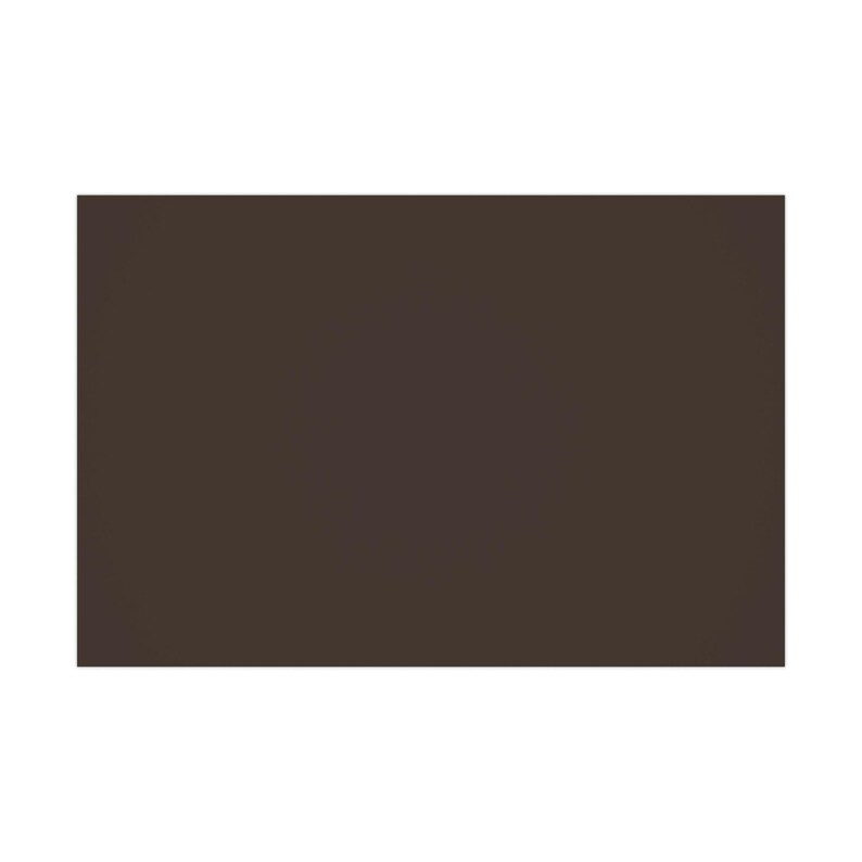 Espresso Brown Wrapping Paper - Chocolate Brown Solid Color Gift Wrap ...