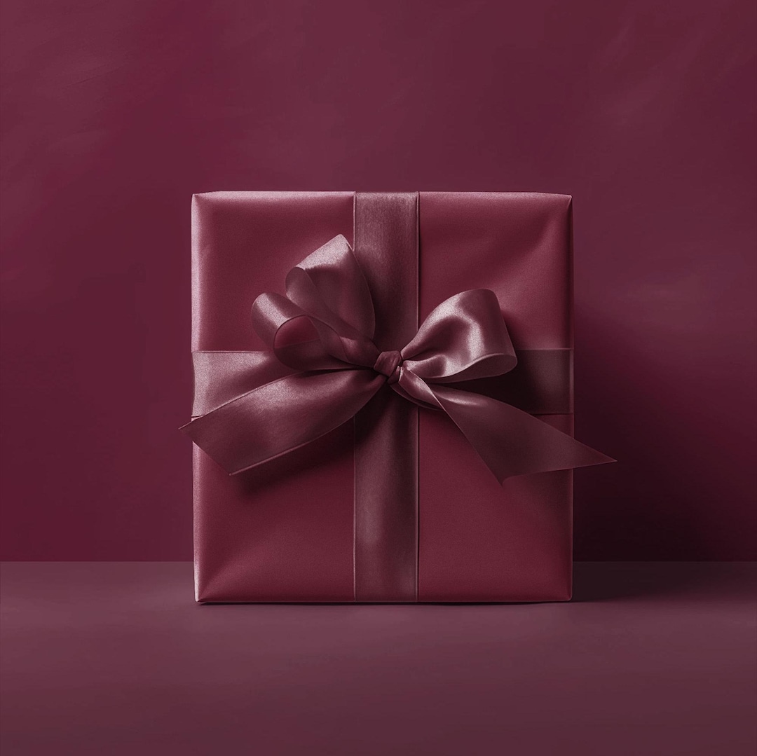 Burgundy Wrapping Paper: Elegant Solid Color Gift Wrap - Etsy