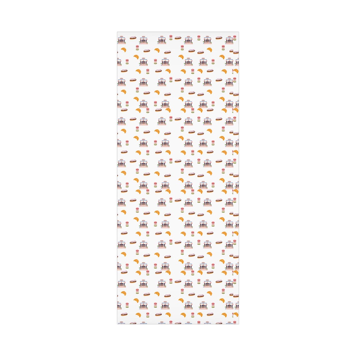 Elegant French Bakery Wrapping Paper | French Pastries Gift Wrap | Baby ...