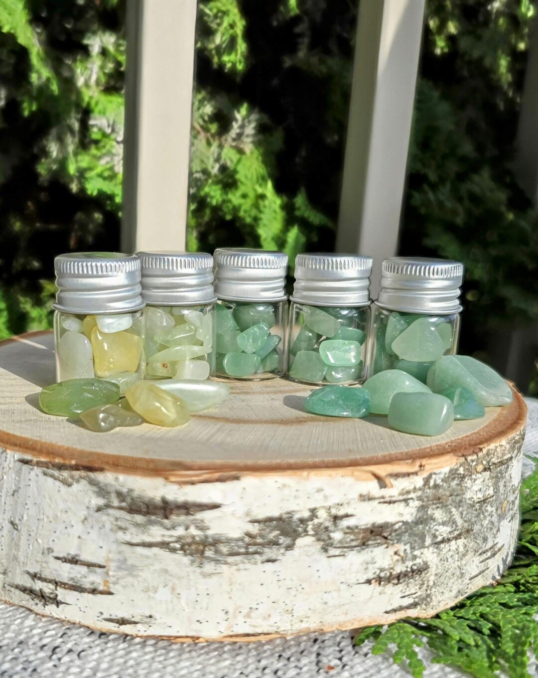 Mini Crystal Chip Bottles, Gemstone Crystals for Crafts - Etsy