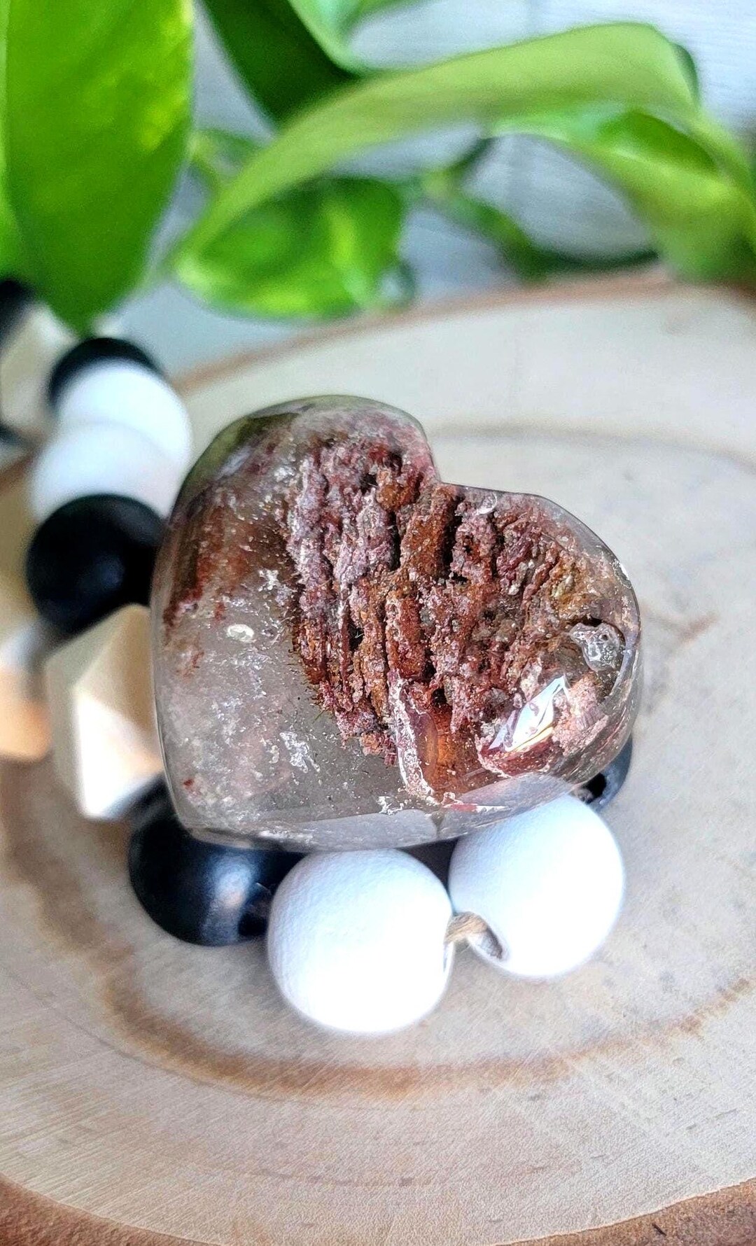 Inclusion Garden Quartz, Natural Inclusion Rainbow Quartz, Garden ...