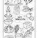 Coloring Pages Fall/autumn--thanksgiving, Comfy, Season JPG & PDF Files ...