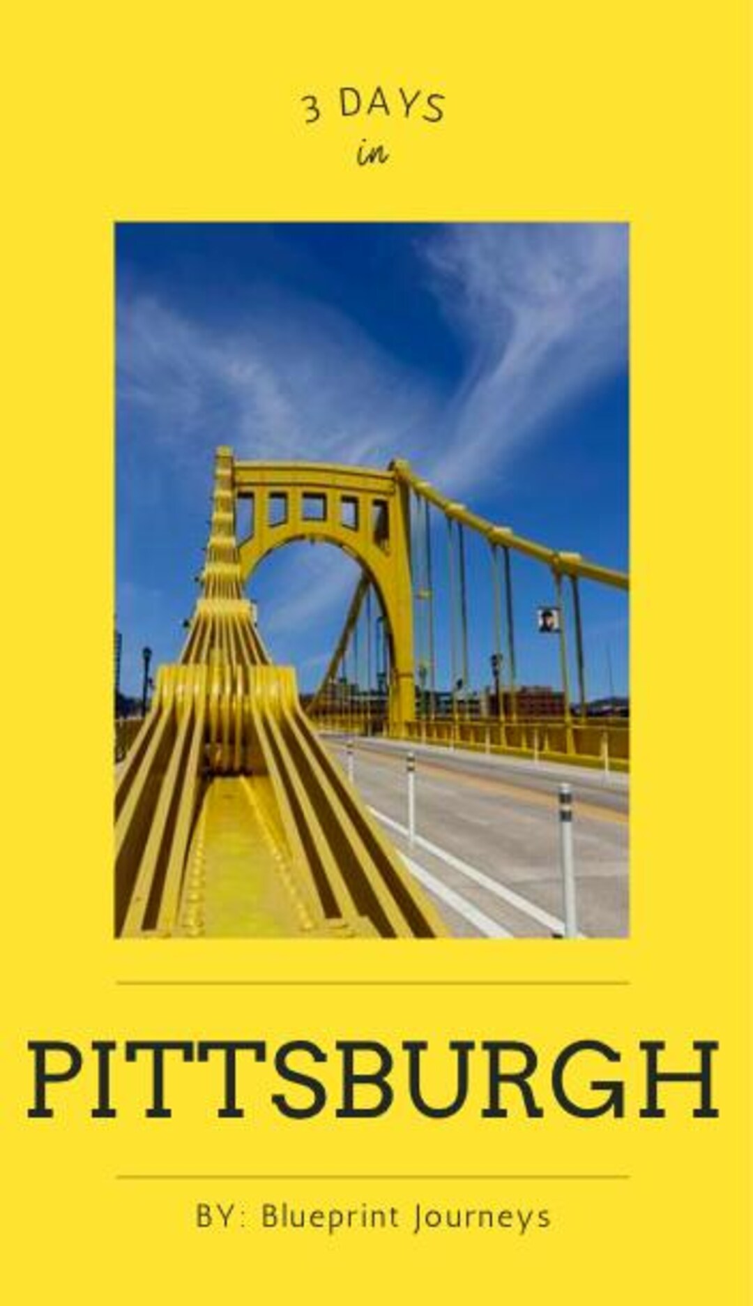 3 Day Pittsburgh Itinerary - Etsy