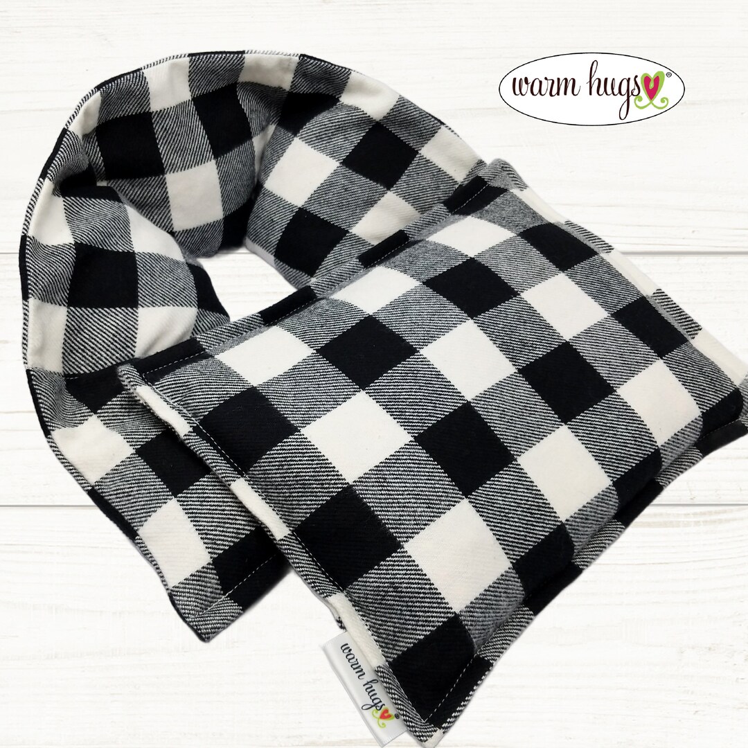 Warm Hugs Flannel Corn Heating Pad Spa Gift, Heated Neck Wrap ...