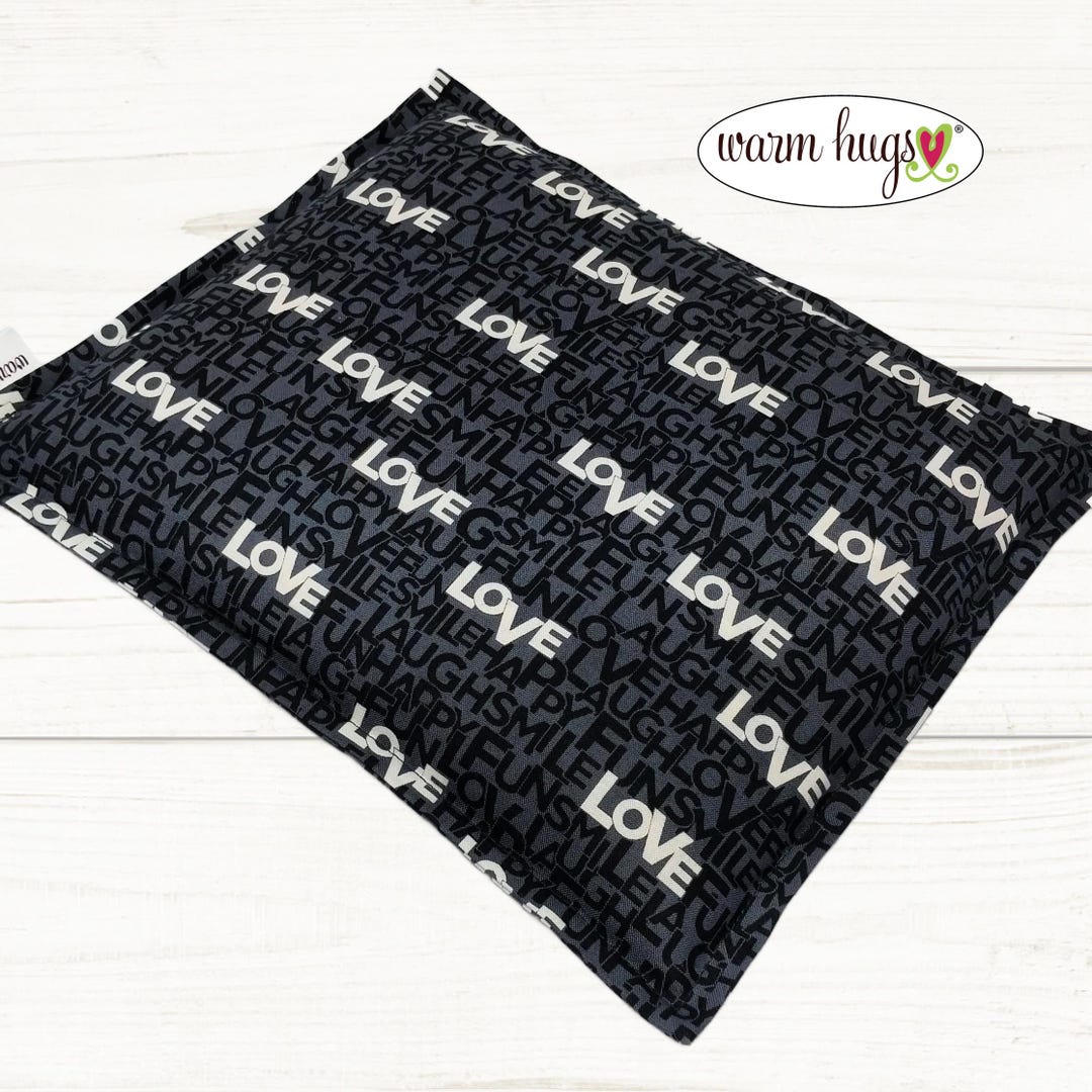 Warm Hugs Love 9 X 11 Microwave Corn Heating Pad, Corn Bags, Massage ...