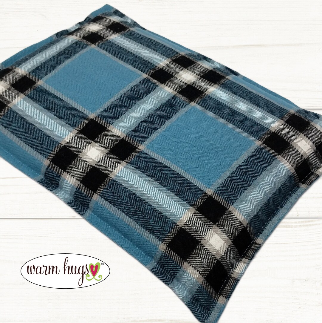 Large Flannel Warm Hug Corn Bag 10 X 14, Microwave Heating Pad, Bed ...