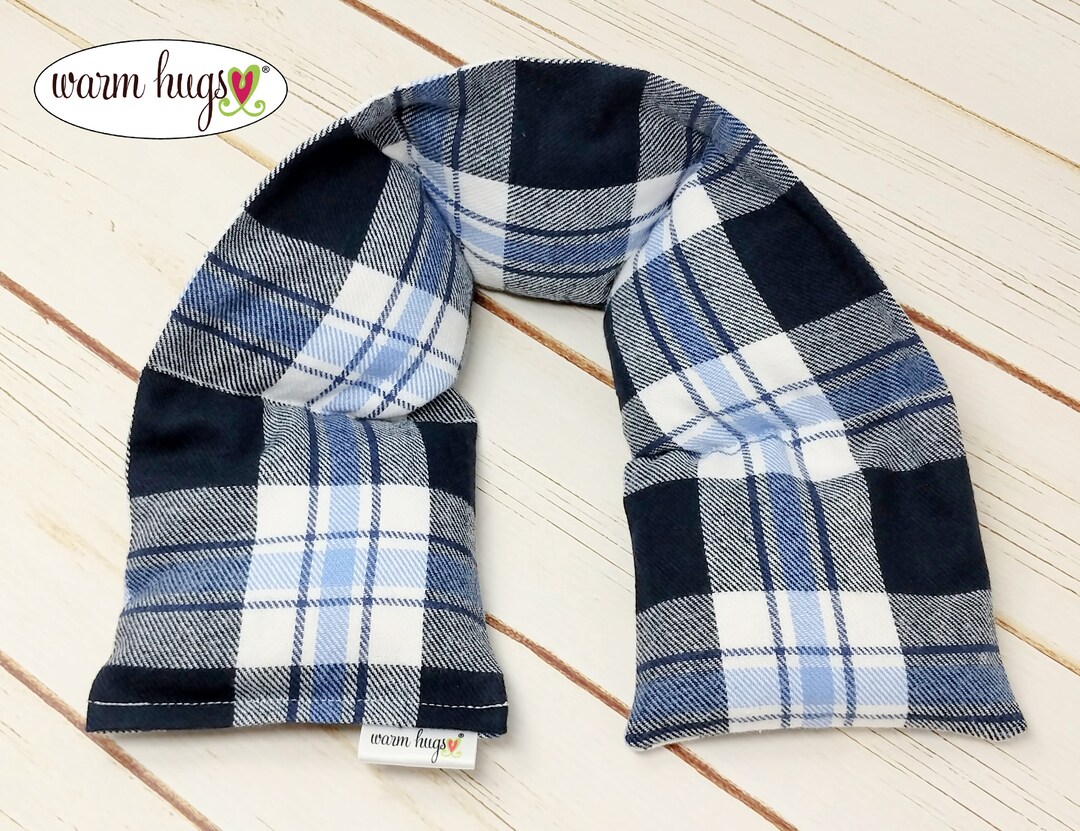 Warm Hugs XL Flannel Neck Heating Pad 6x30, Heated Neck Wrap ...