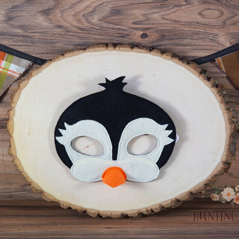 Penguin Mask - Etsy