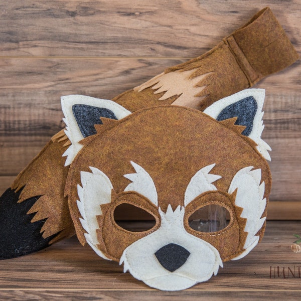 Panda Mask - Etsy