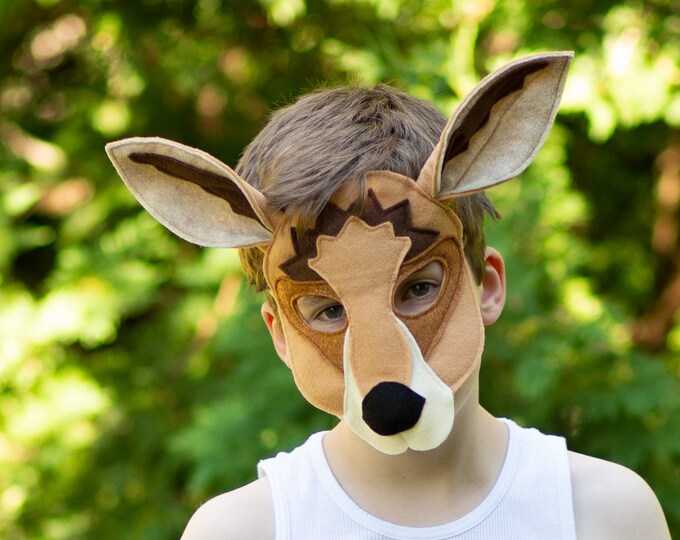 Joey the Kangaroo Felt Mask for Costume - Etsy