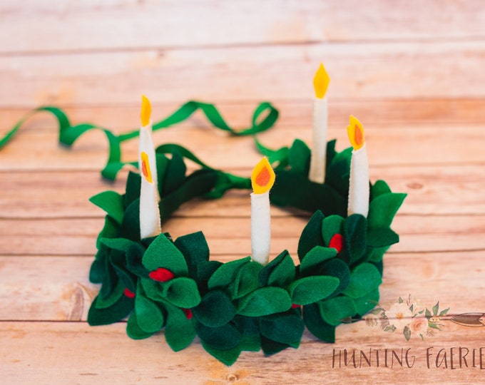 St. Lucia Crown St. Lucia's Day Crown - Etsy