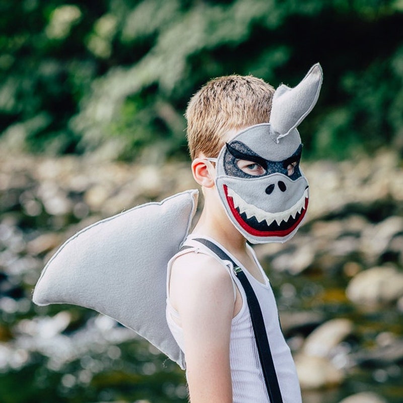 Shark Mask - Etsy