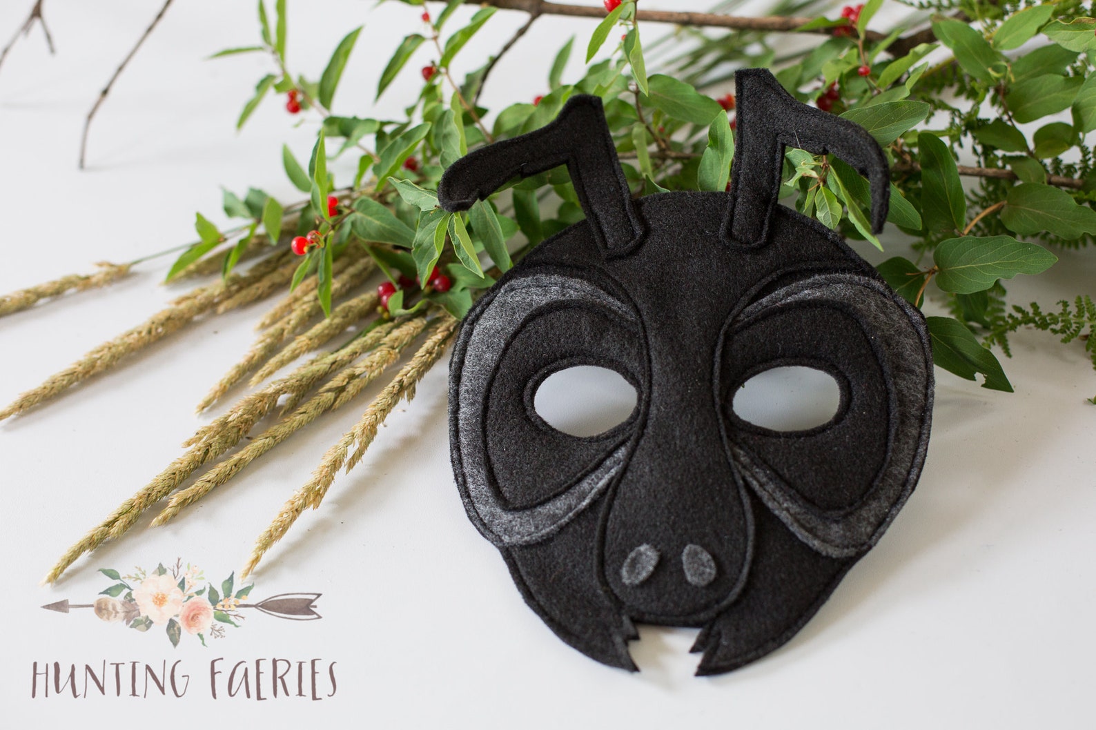 Michael the Black Ant Felt Mask for Pretend Play or Costume | Etsy