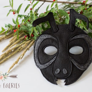 Michael the Black Ant Felt Mask for Pretend Play or Costume - Etsy