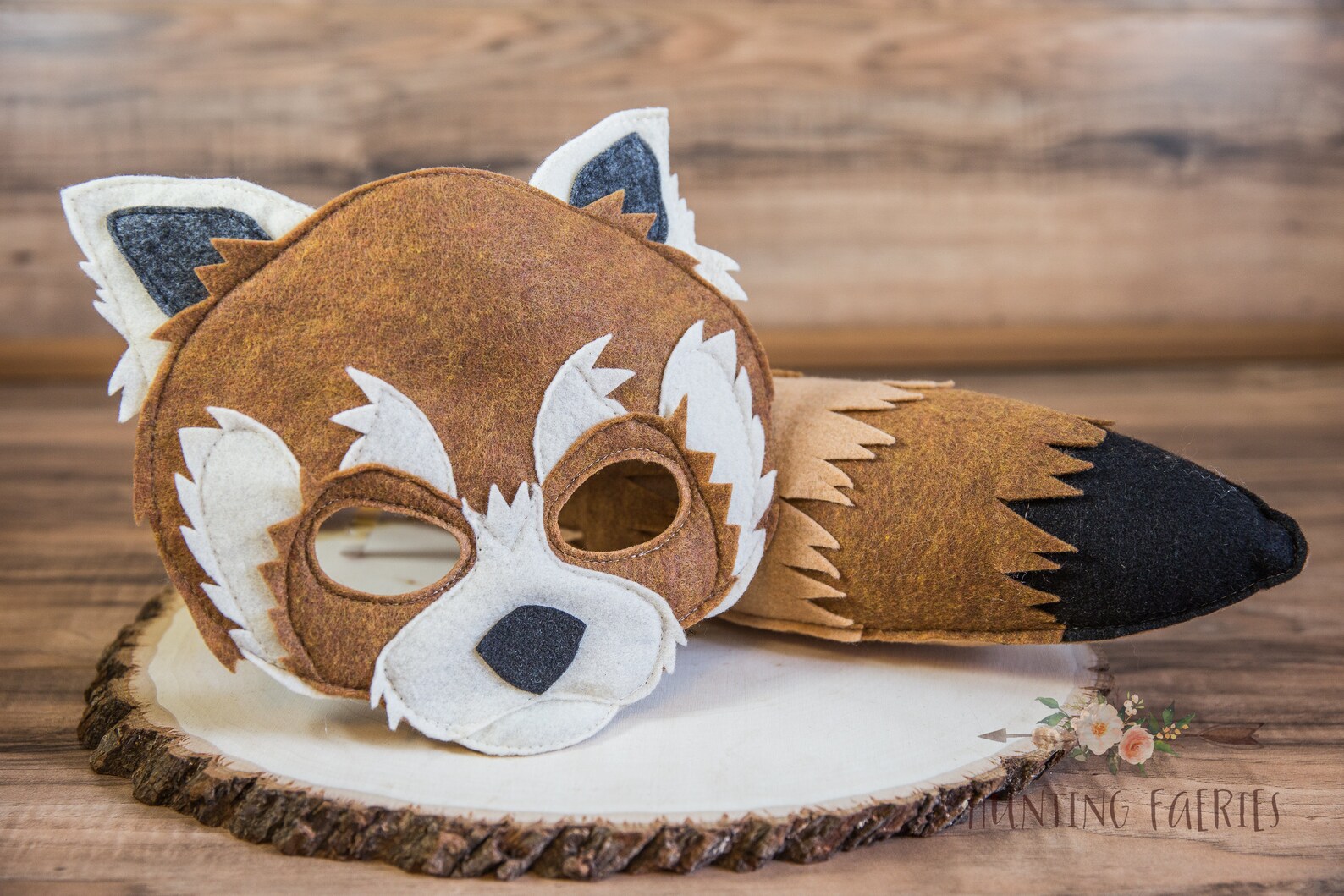 Dash the Red Panda Mask and Tail - Etsy