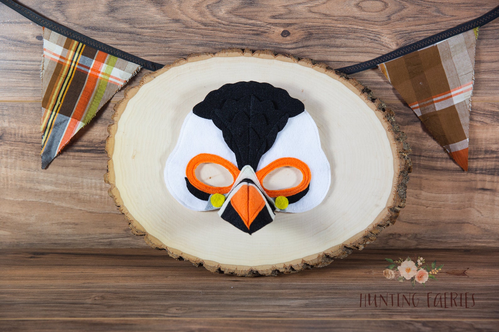 Lunde the Puffin Mask for Costume or Pretend Play - Etsy