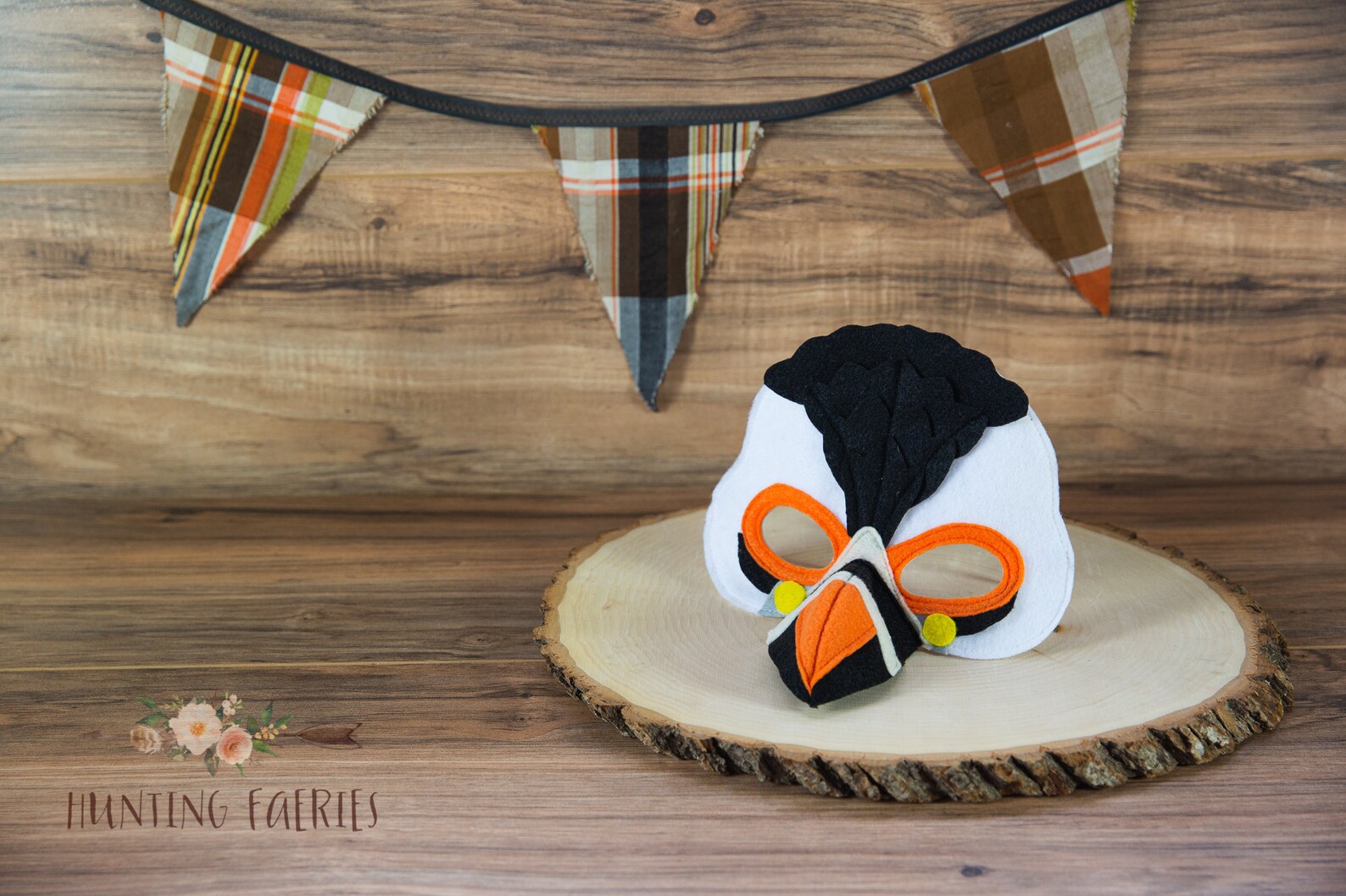 Lunde the Puffin Mask for Costume or Pretend Play | Etsy
