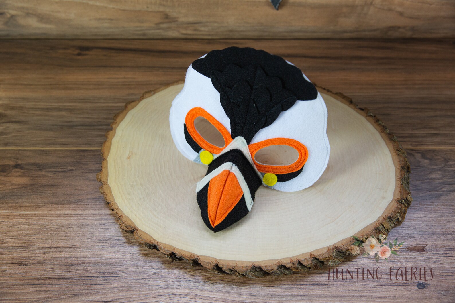 Lunde the Puffin Mask for Costume or Pretend Play | Etsy
