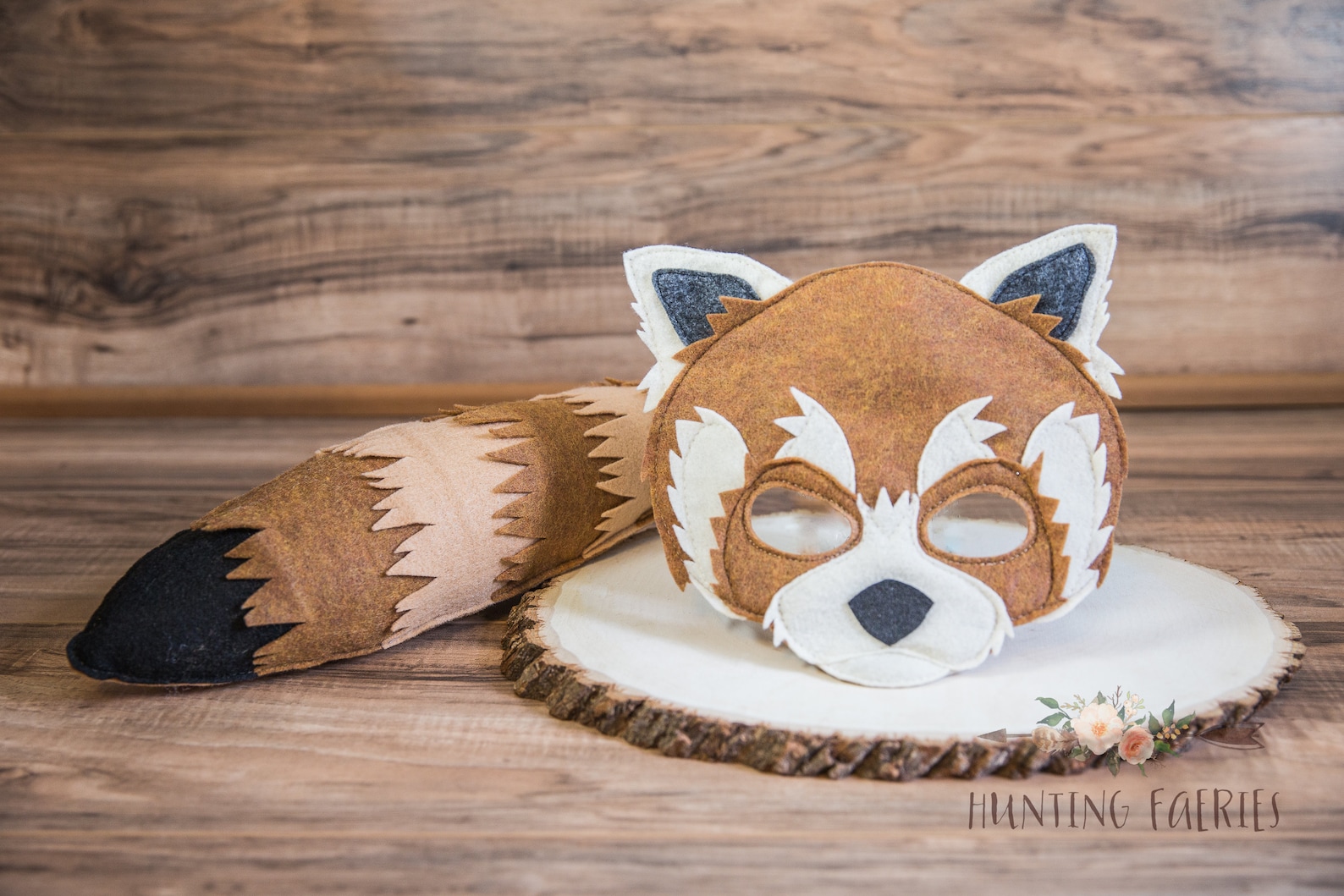 Dash the Red Panda Mask and Tail - Etsy