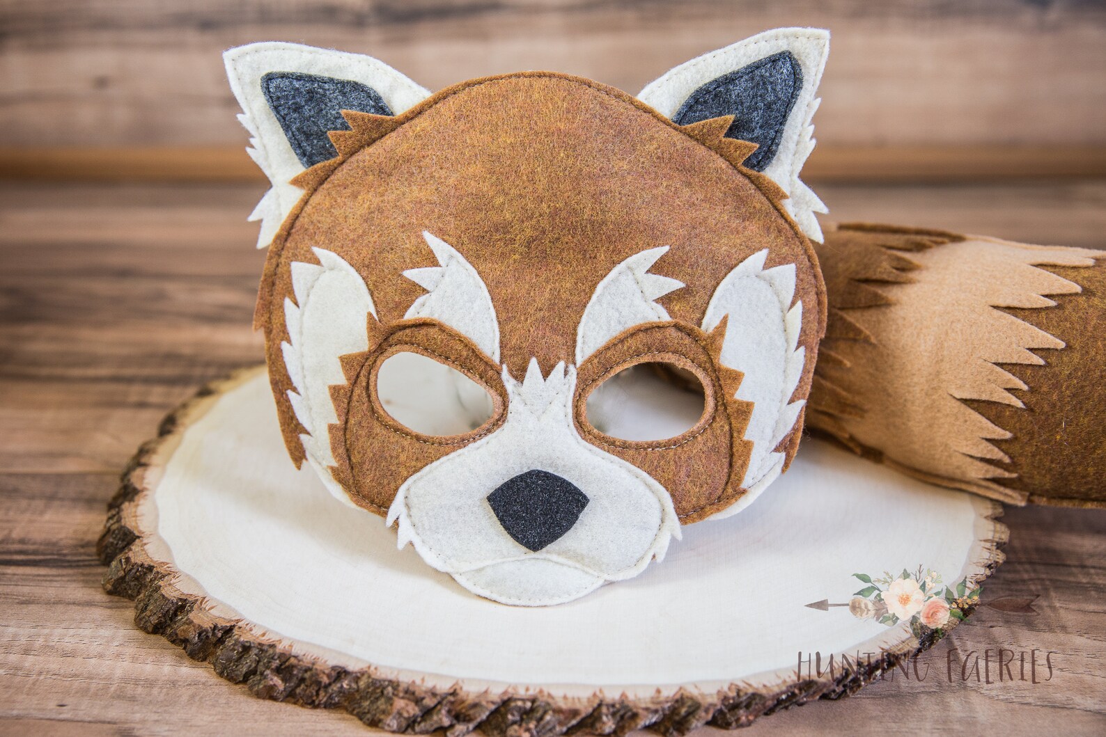 Dash the Red Panda Mask and Tail - Etsy