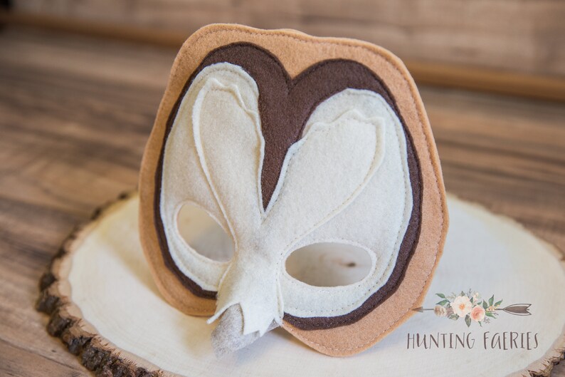 Barney the Barn Owl Mask for Pretend Play Costume - Etsy