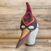 Fossil the Pterodactyl Felt Mask - Etsy