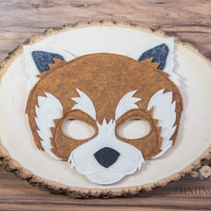 Dash the Red Panda Mask and Tail - Etsy