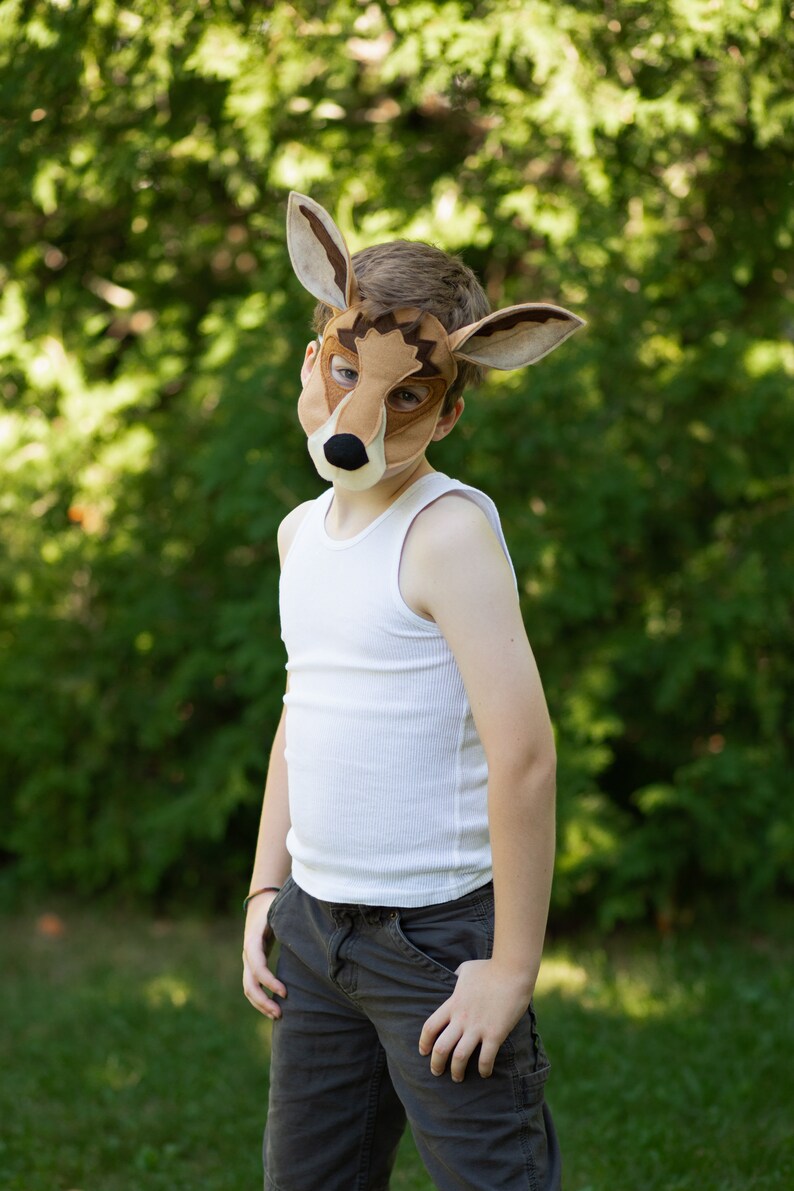 Joey the Kangaroo Felt Mask for Costume | Etsy