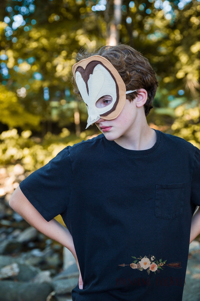 Barney the Barn Owl Mask for Pretend Play Costume - Etsy