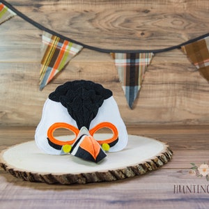Lunde the Puffin Mask for Costume or Pretend Play - Etsy